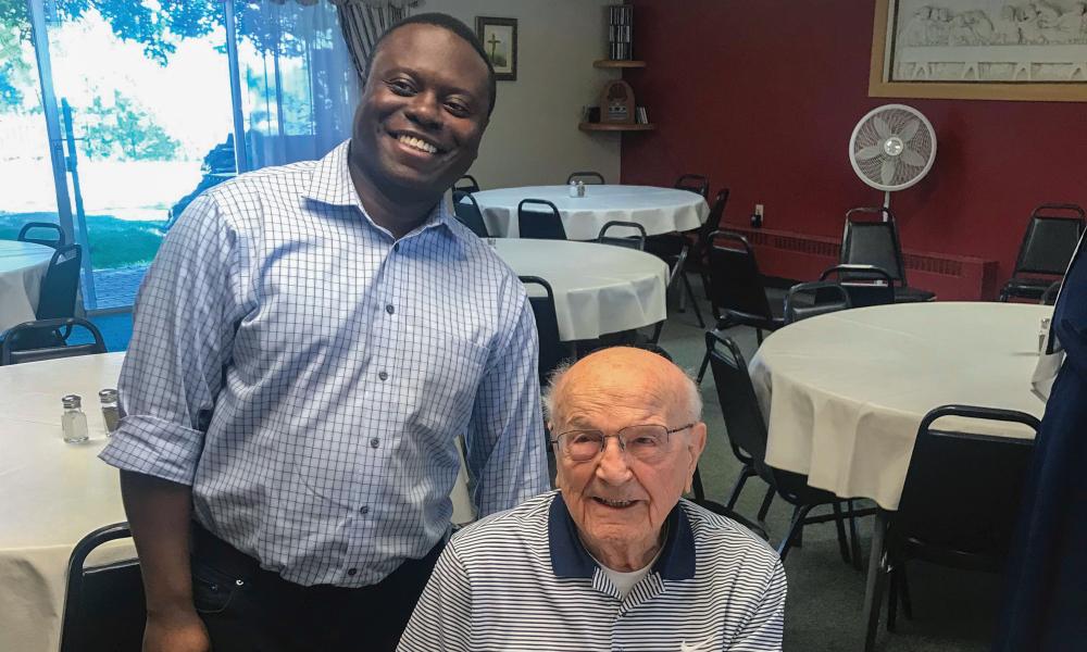 Father Felix Lorge Celebrates 100th Birthday | Faith Magazine