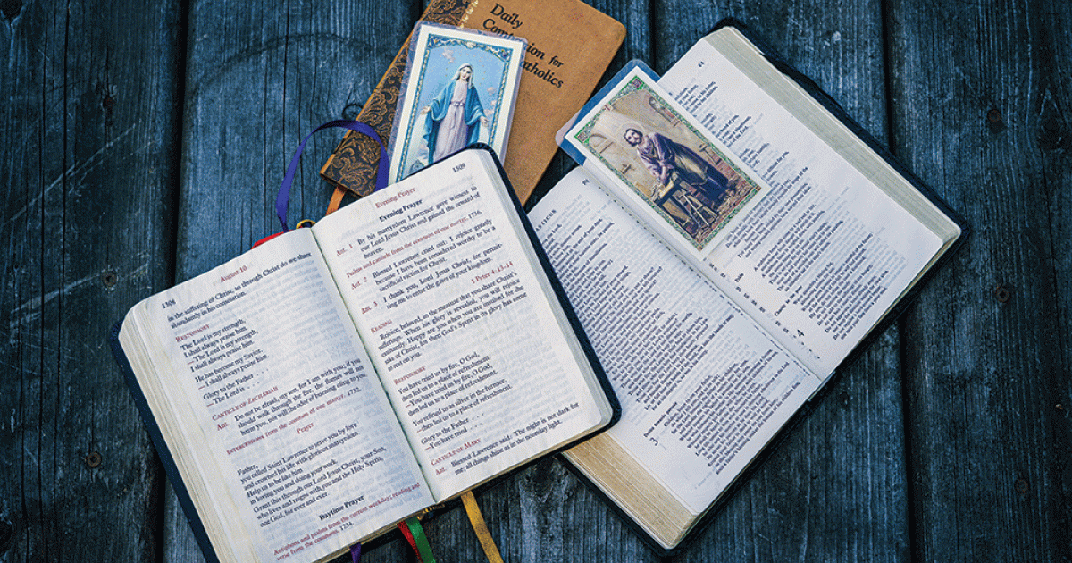 Praying with the Scriptures | Faith Magazine