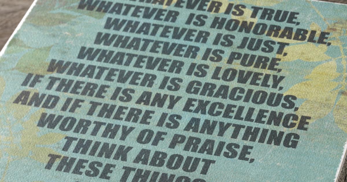 Words That Help Us Mind Our Words | Faith Magazine